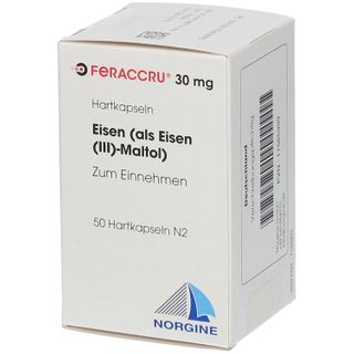 FERACCRU 30 mg Hartkapseln 50 St mit dem E-Rezept kaufen - Shop Apotheke