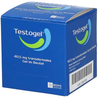 TESTOGEL 40,5 mg transdermales Gel im Beutel 1x30 St mit dem E-Rezept ...