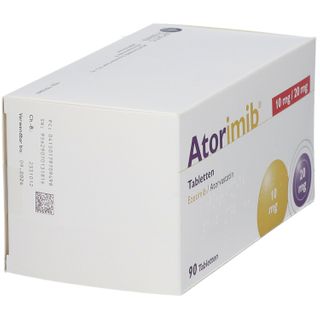 ATORIMIB 10 mg/20 mg Tabletten 90 St mit dem E-Rezept kaufen - Shop ...