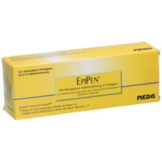 EPIPEN 300 µg Autoinjektor Inj.-Lsg.im Fertigpen 2 St mit dem E-Rezept ...