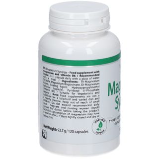 MAGNESIUM SYNERGY Komplex Glycinat Malat & Citrat 120 St - Shop Apotheke