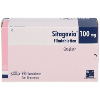 SITAGAVIA 100 mg Filmtabletten 98 St mit dem E-Rezept kaufen - Shop ...