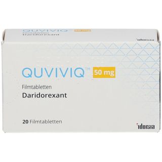 QUVIVIQ 50 mg Filmtabletten 20 St mit dem E-Rezept kaufen - Shop Apotheke