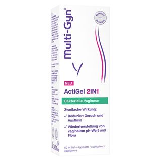 Multi-Gyn ActiGel 2IN1 – Vaginalgel zur schnellen Behandlung von bakterieller Vaginose 50 ml ...