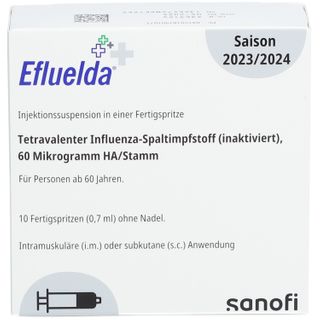 EFLUELDA 2023/2024 Inj.-Susp.i.e.Fertigspr.o.Kan 10 St mit dem E-Rezept ...