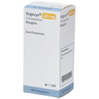 ORGOVYX 120 mg Filmtabletten 30 St mit dem E-Rezept kaufen - Shop Apotheke