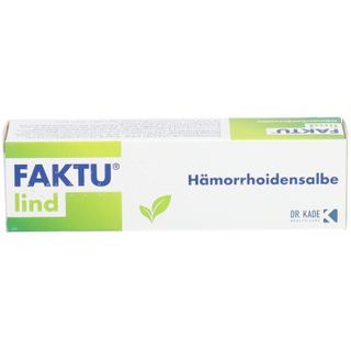 FAKTU lind Hämorrhoidensalbe 50 g - Shop Apotheke