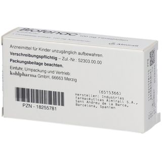 BIOFENAC 100 mg Filmtabletten 50 St mit dem E-Rezept kaufen - Shop Apotheke
