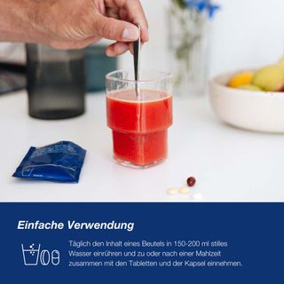 Orthomol Cellprotect ist ein Nahrungsergänzungsmittel. Es enthält ...