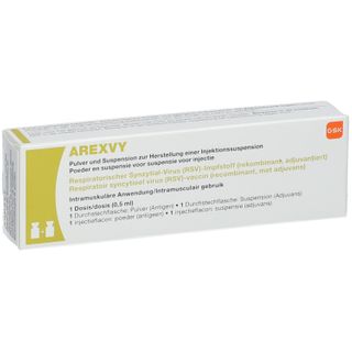 AREXVY Plv.u.Susp.z.Herst.e.Injektionssuspension 1 St mit dem E-Rezept ...