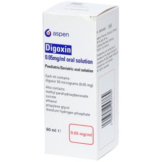 DIGOXIN 0,05 mg/ml oral solution UK 60 ml mit dem E-Rezept kaufen ...