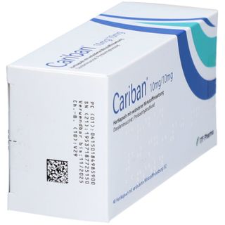 CARIBAN 10 mg/10 mg Hartk.m.veränd.Wirkst.-Frs. 48 St mit dem E-Rezept ...