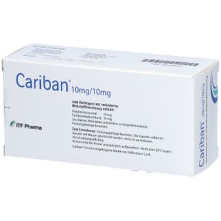 CARIBAN 10 mg/10 mg Hartk.m.veränd.Wirkst.-Frs. 48 St mit dem E-Rezept ...