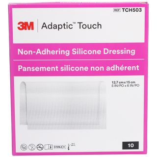 3M™ Adaptic™ Touch Nicht haftender Silikon-Wundverband, TCH503, 12,7 cm ...