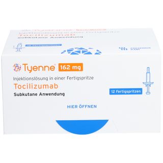 TYENNE 162 mg/0,9 ml Inj.-Lösung i.e.Fertigspr. 12 St mit dem E-Rezept ...