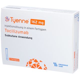 TYENNE 162 mg/0,9 ml Inj.-Lsg.in einem Fertigpen 4 St mit dem E-Rezept ...
