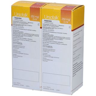 URSOFALK 250 mg/5 ml Suspension 500 ml mit dem E-Rezept kaufen - Shop ...