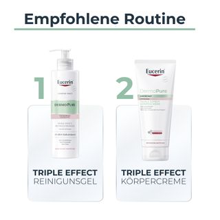 Eucerin® DermoPure Triple Effect Körpercreme – beruhigende Hautcreme ...