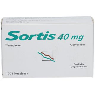 SORTIS 40 mg Filmtabletten 100 St mit dem E-Rezept kaufen - Shop Apotheke