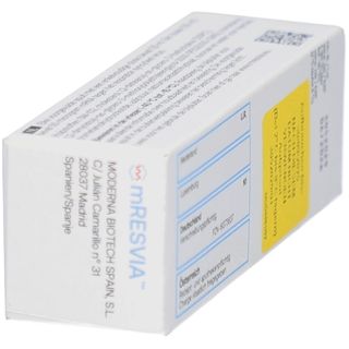 MRESVIA Injektionsdispersion i.e.Fertigspritze 1x0,5 ml mit dem E ...