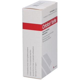ORTOTON forte 1500 mg Filmtabletten 36 St mit dem E-Rezept kaufen ...