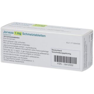 JORVEZA 1 mg Schmelztabletten 100 St mit dem E-Rezept kaufen - Shop ...