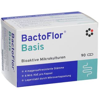 BactoFlor® Basis Kapseln mit 6 Mrd. KbE für eine gesunde Darmflora 90 ...