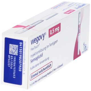 WEGOVY 0,5 mg FlexTouch Injektionslsg.Fertigpen 1x3 ml mit dem E-Rezept ...