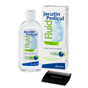 Jacutin® Pedicul Fluid + Nissenkamm 200 ml - shop-apotheke.com