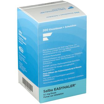 Salbu Easyhaler® 0,1 mg/Dosis 1 St - shop-apotheke.com