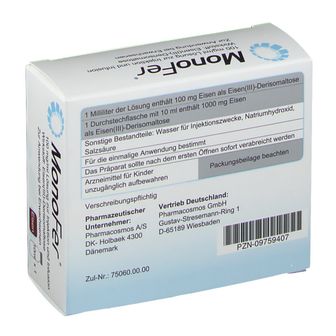 MonoFer® 100 mg/ml 1x10 ml - shop-apotheke.com