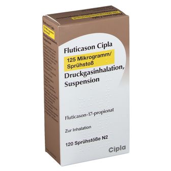 Fluticason Cipla 125 Mikrogramm/Sprühstoß 1 St - shop-apotheke.com