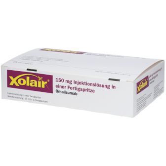 XOLAIR 150 mg Injektionslösung i.e.Fertigspritze 10 St - shop-apotheke.com