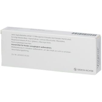 VAGIRUX 10 Mikrogramm Vaginaltabletten 18 St - shop-apotheke.com