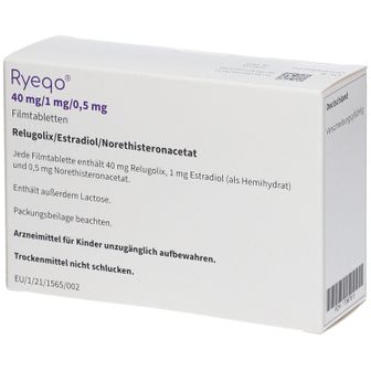 RYEQO 40 mg/1 mg/0,5 mg Filmtabletten 3x28 St - shop-apotheke.com
