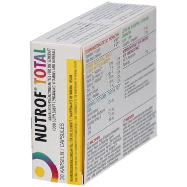 NUTROF® TOTAL 30 St - Shop Apotheke