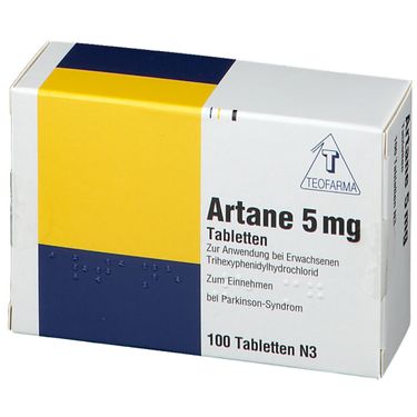 Artane® 5 mg 100 St mit dem E-Rezept kaufen - Shop Apotheke