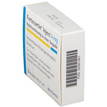Fortecortin® Inject 4 mg 3 St mit dem E-Rezept kaufen - Shop Apotheke