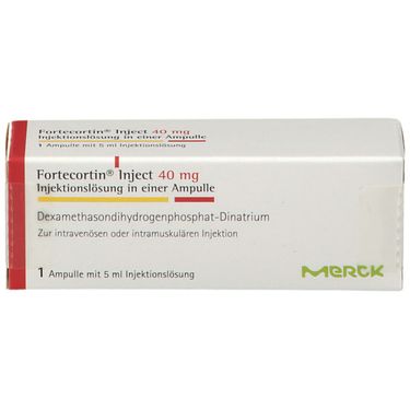 Fortecortin® Inject 40 mg 1 St mit dem E-Rezept kaufen - Shop Apotheke