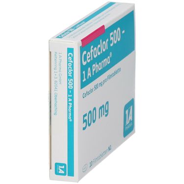 Cefaclor 500 1A Pharma® 10 St mit dem E-Rezept kaufen - Shop Apotheke