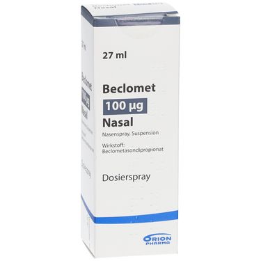 Beclomet 100 ug Nasal 27 ml mit dem E-Rezept kaufen - Shop Apotheke
