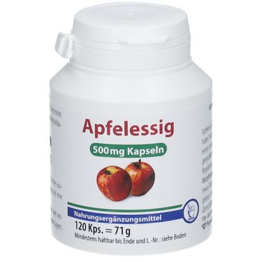 Apfelessig 500 Kapseln 120 St - Shop Apotheke