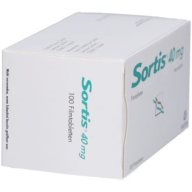 Sortis® 40 mg 100 St mit dem E-Rezept kaufen - Shop Apotheke