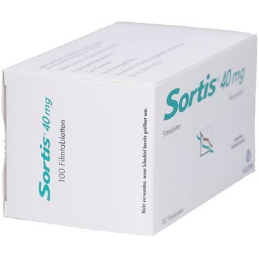 Sortis® 40 mg 100 St mit dem E-Rezept kaufen - Shop Apotheke