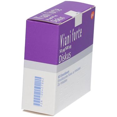 Viani® forte 50 ug/500 ug Diskus® 60 St mit dem E-Rezept kaufen - Shop ...