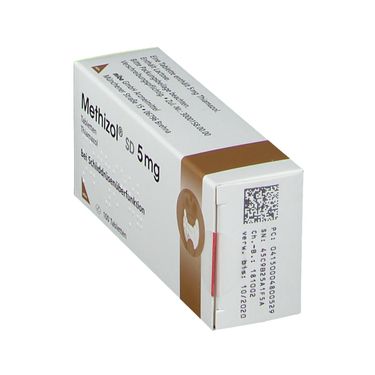 Methizol® SD 5 mg 100 St mit dem E-Rezept kaufen - Shop Apotheke