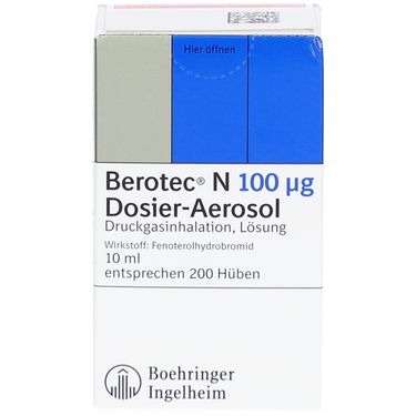 Berotec® N 100 µg 10 ml mit dem E-Rezept kaufen - Shop Apotheke