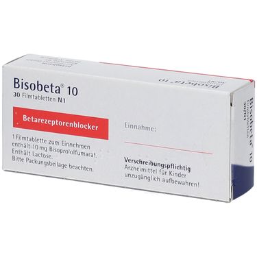 Bisobeta® 10 30 St mit dem E-Rezept kaufen - Shop Apotheke