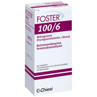 FOSTER® 100/6 µg 1 St mit dem E-Rezept kaufen - Shop Apotheke