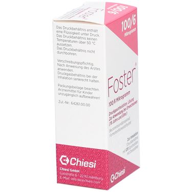 FOSTER® 100/6 µg 1 St mit dem E-Rezept kaufen - Shop Apotheke